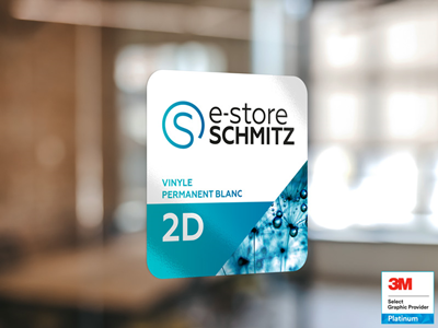 Impression Vinyle Autocollant Adhésif Personnalisé | e-store SCHMITZ