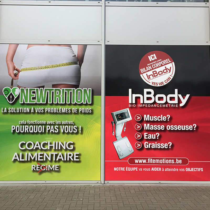 Impression vinyle blanc 2D - Autocollant sur mesure | e-store SCHMITZ