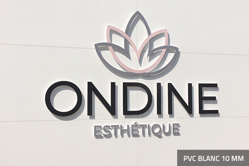 Lettres et logos en relief 3D - Impression et découpe personnalisée | e ...