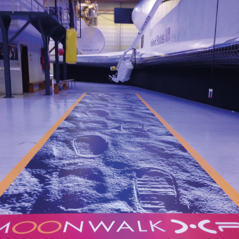 Impression Vinyle pour Sol, Adhésif Permanent Blanc (2D) | e-store SCHMITZ