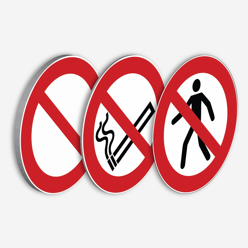 Impression Signalétique Pictogrammes Interdiction | e-store SCHMITZ