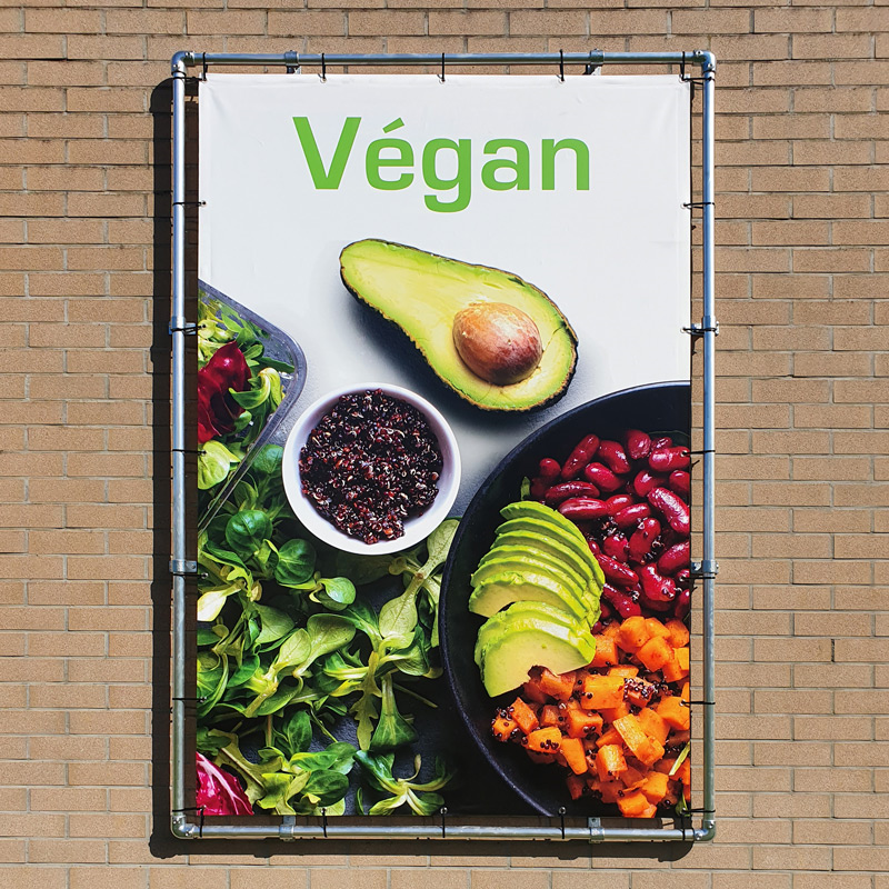 Impression bâche PVC frontlit | Banderole publicitaire résistante | e ...