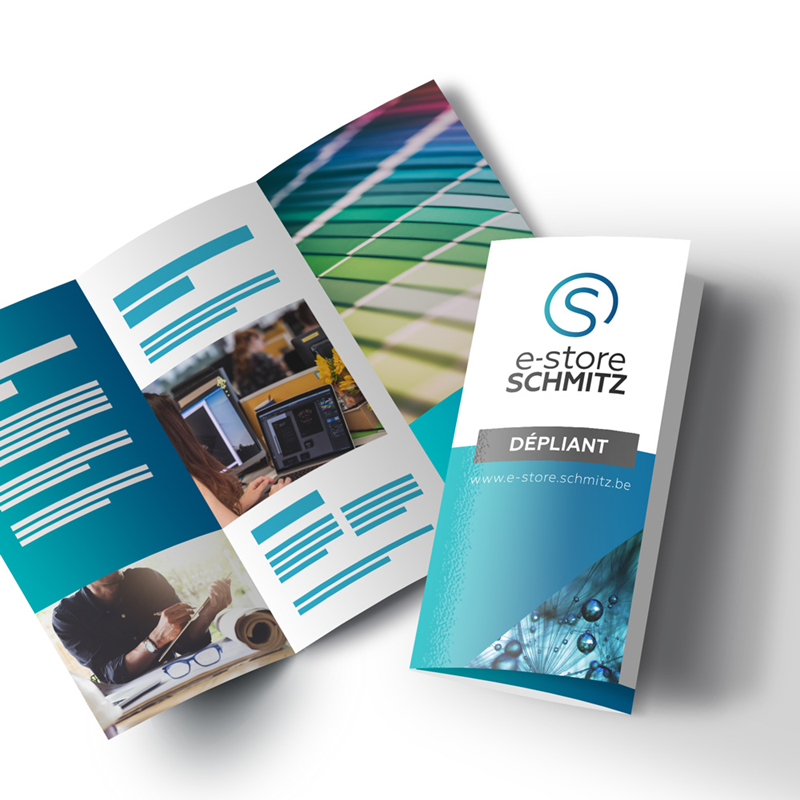 Impression de dépliants personnalisés | Modèles et formats variés | e ...