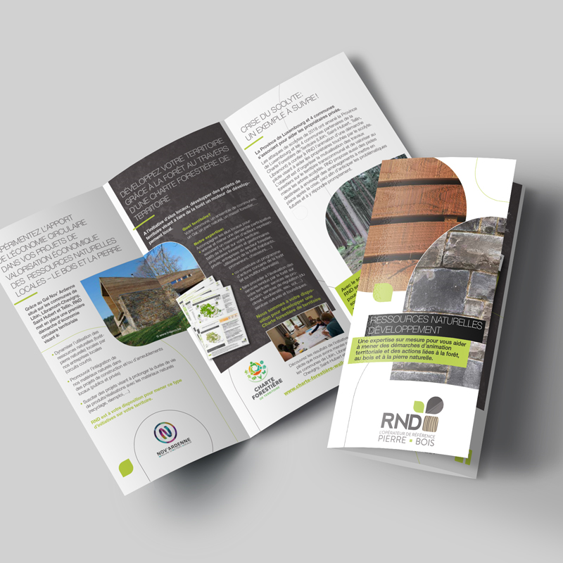 Impression de dépliants personnalisés | Modèles et formats variés | e ...