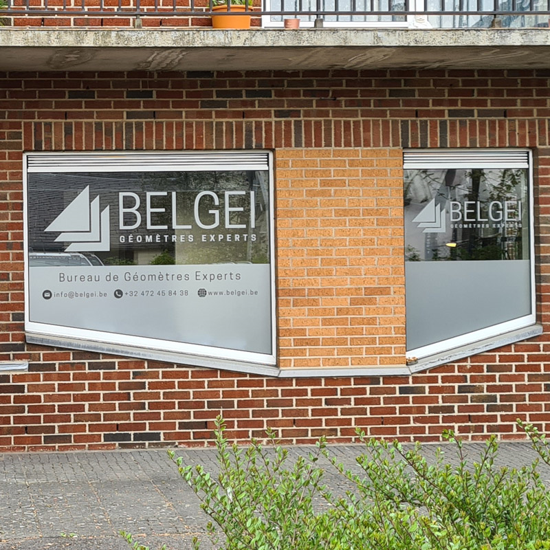 Impression vinyle sablé sur mesure - Adhésif effet dépoli | e-store SCHMITZ